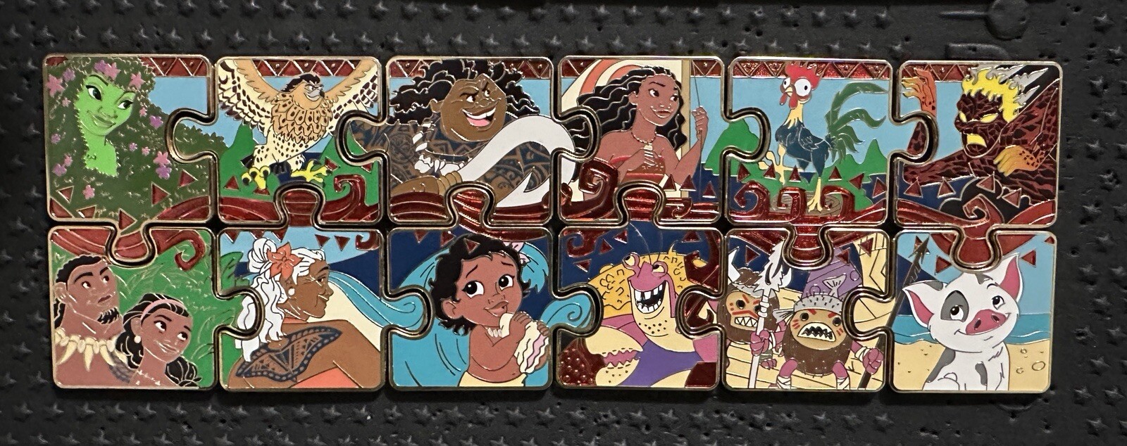 Disney Moana Puzzle Pin Set FULL SET WITH CHASERS | eBay