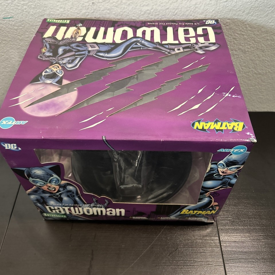 Catwoman Kotobukiya ARTFX DC Vinyl PVC Statue 1:6 Scale Batman Figurine ...