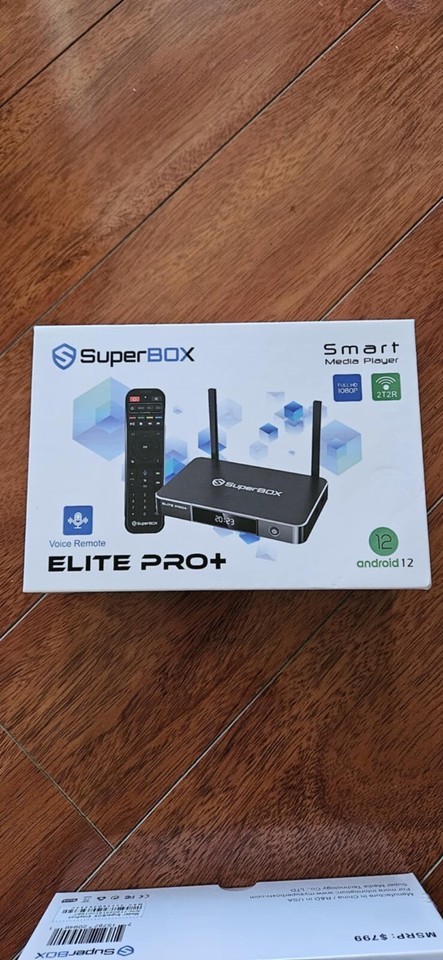 superbox Elite Pro plus 2024 Android12 Tv Box 6K Ultra HD 4GB DDR3 Ram ...