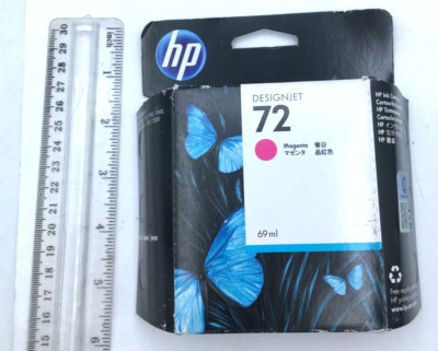 HP Designjet Ink Cartridge Magenta 72, C9399A New, Sealed Expired | eBay