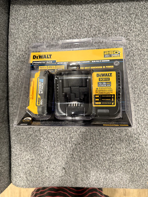 DEWALT DCB205C 20V MAX 5 Ah Lithium-Ion Battery and Charger Starter Kit ...