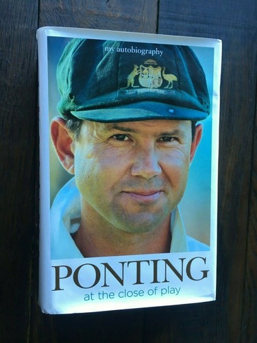 Ricky Ponting At The Close Of Play SIGNED Australian Test Captain ...