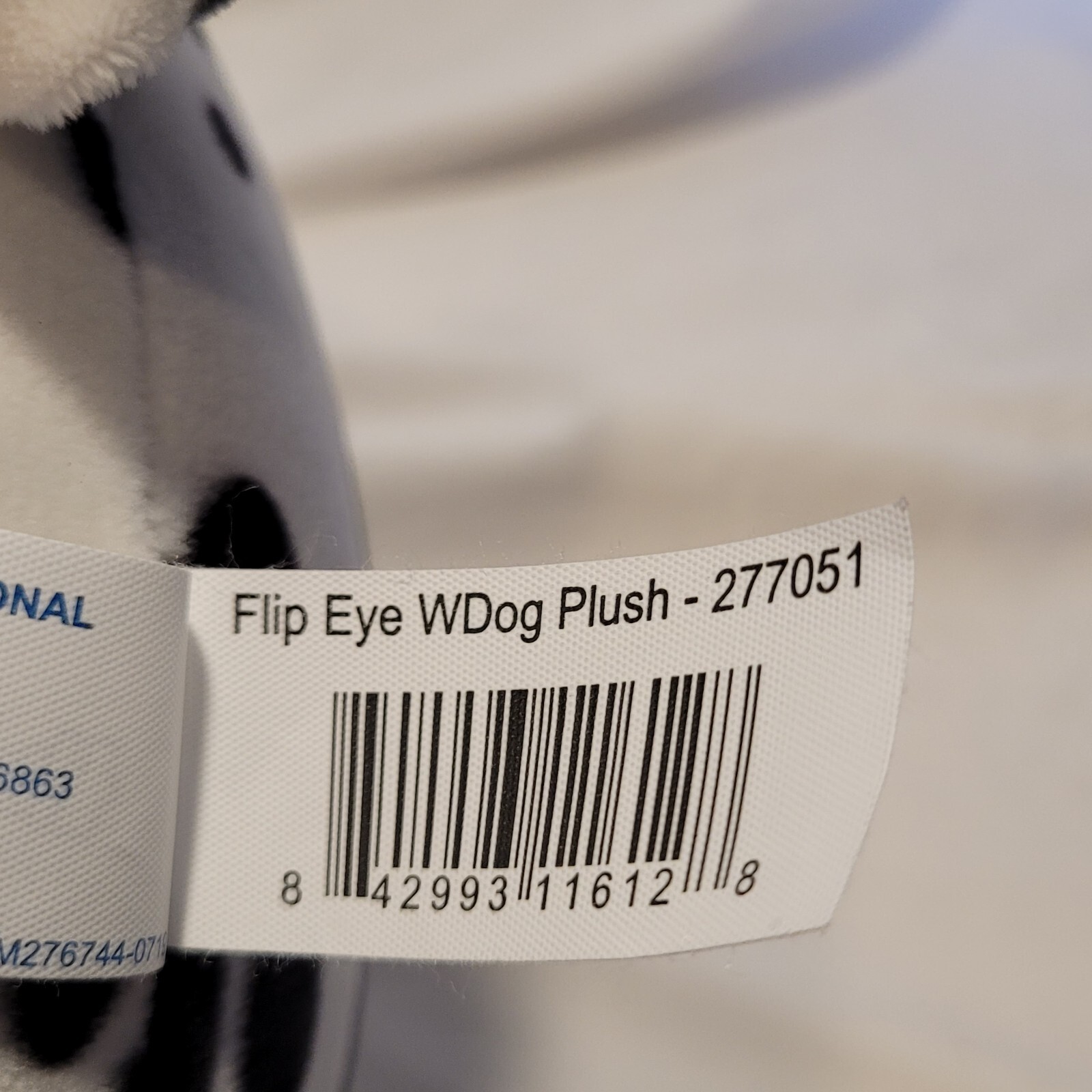 Hug Fun Dalmation Puppy Dog Plush Flip Eye Stuffed Animal Toy 18" Spots ...