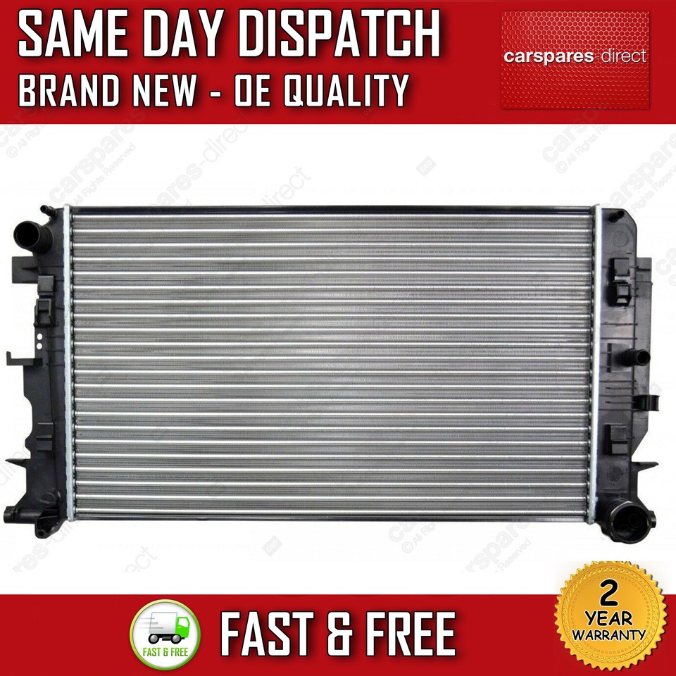 VW CRAFTER 30-35 30-50 2006-2016 MANUAL ENGINE COOLING RADIATOR ...