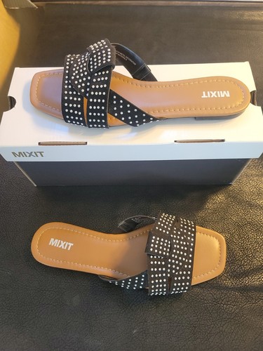 Mixit Sandals Womens Size 8 Cody-black | eBay