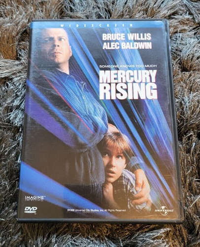 Mercury Rising DVD 1998 Widescreen Region 1 Bruce Willis Alec Baldwin ...
