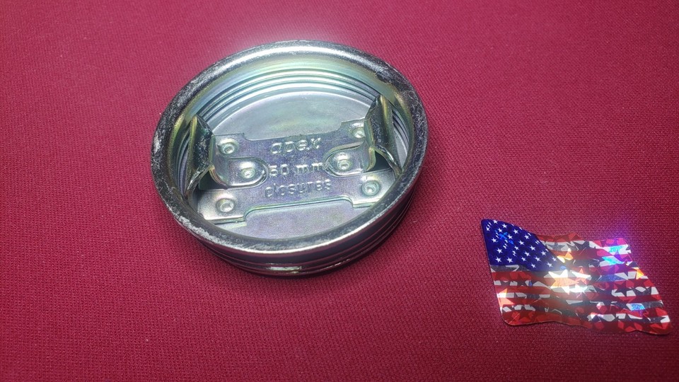 2'' Steel Drum Cap Plug Bung Cap Fits STEEL Metal 30, 55, 80 . Gallon ...