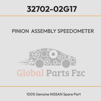 Nissan OEM PINION ASSEMBLY SPEEDOMETER 3270202G17 32702-02G17 | eBay