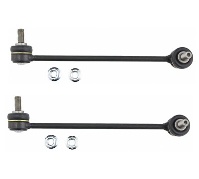 Pair Set of 2 Front Stabilizer Bar Links Moog for Mercedes CL203 W203 ...