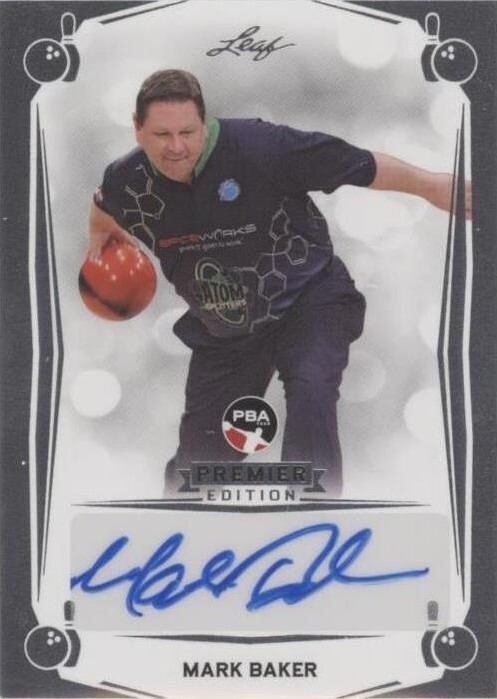 2023 Leaf PBA Premier Edition - Autographs Mark Baker #BA-MB1 (AU) for ...