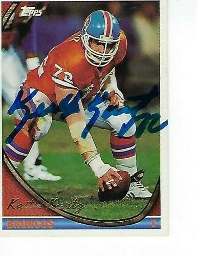 KEITH KARTZ SIGNED 1994 TOPPS #131 - DENVER BRONCOS | eBay