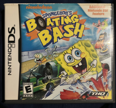 SpongeBob's Boating Bash (Nintendo DS, 2010) 785138363462| eBay