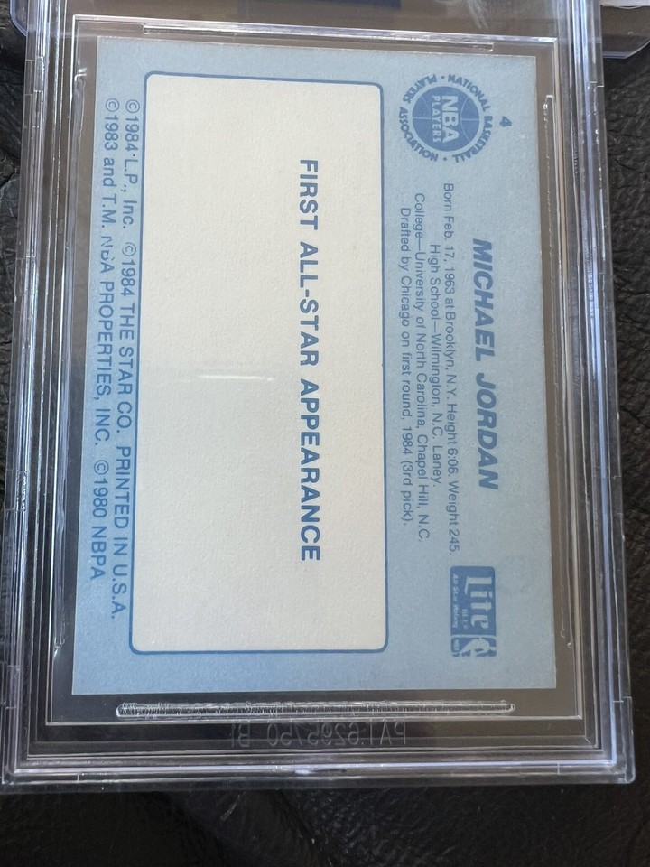 1985 Star Lite All Stars # 4 Michael Jordan BVG 7.5 | eBay
