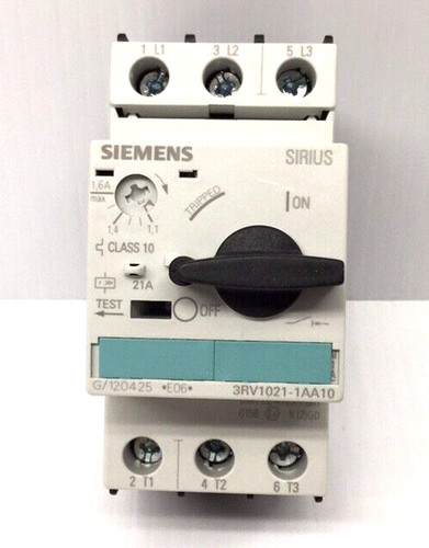 3RV1021-1AA10 NEW Siemens CIRCUIT BREAKER 3RV1 021-1AA10 1PCS Fast ...