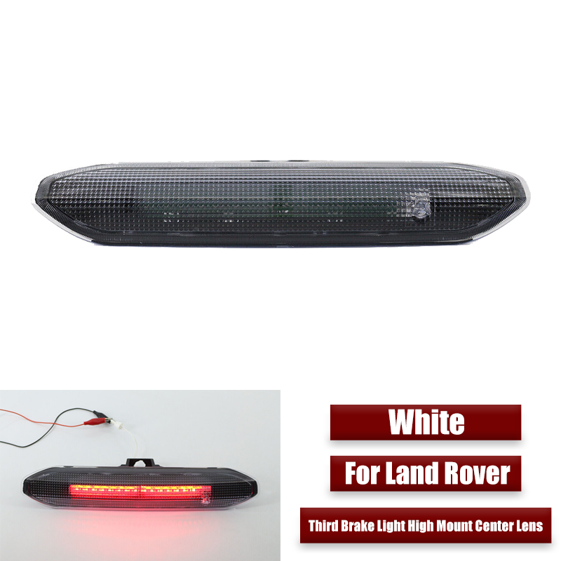 White Car Third Brake Light High Mount Center Lens For Land Rover ...