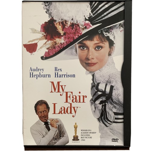 My Fair Lady DVD,1994 Snap Case Audrey Hepburn, Rex Harrison ...
