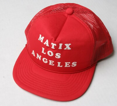 Matix Los Angeles Hat (Red) SP082219 | eBay