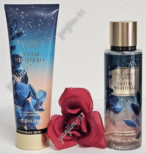 VICTORIA SECRET - SANTAL NIGHTFALL - FRAGRANCE LOTION N MIST (SET ...