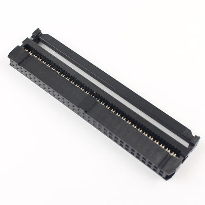 50Pcs Black 2.54mm Pitch 2x30 Pin 60 Pin IDC Female Header Cable ...