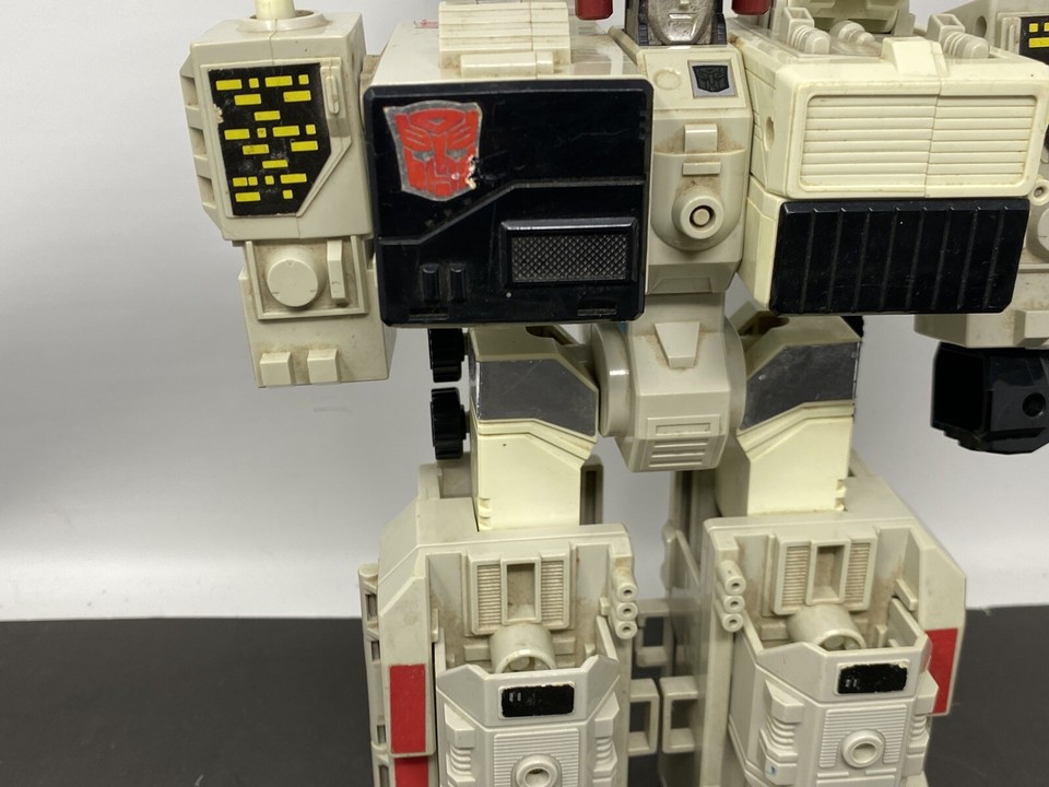 Metroplex Vintage 1985 G1 Transformers Hasbro Incomplete For Parts | eBay
