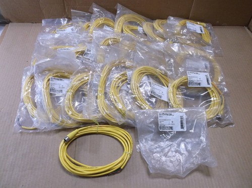 E18213 IFM Efector NEW 5M 3P PVC 1/2" Micro AC Socket Cable ...