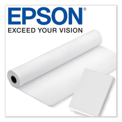 Epson S045243 Exhibition Canvas Gloss 44in x 40ft | eBay
