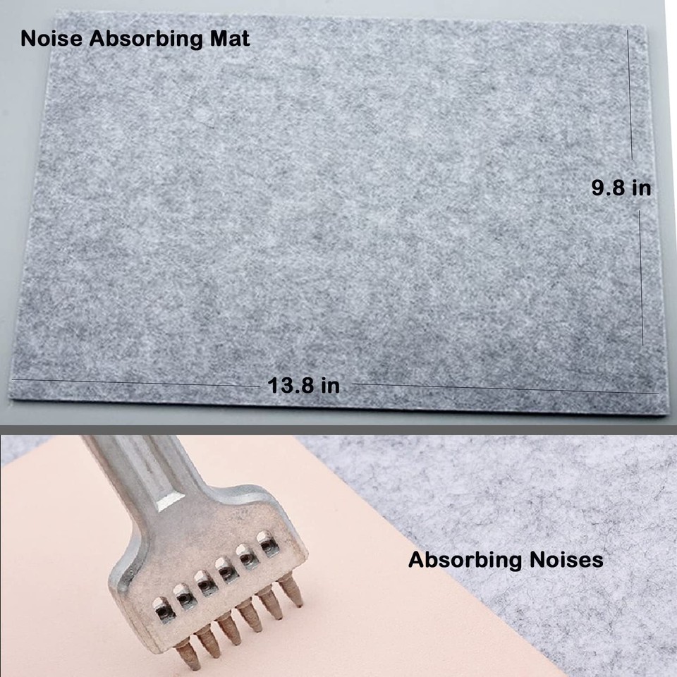 Leather Punch Mat Hole Punching Chisel Mat And Sound Absorbing Pad 3 ...