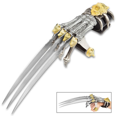 17" Claw Dagger Gauntlet Wolverine Fixed Blade Knives Claws Sharp Brand ...