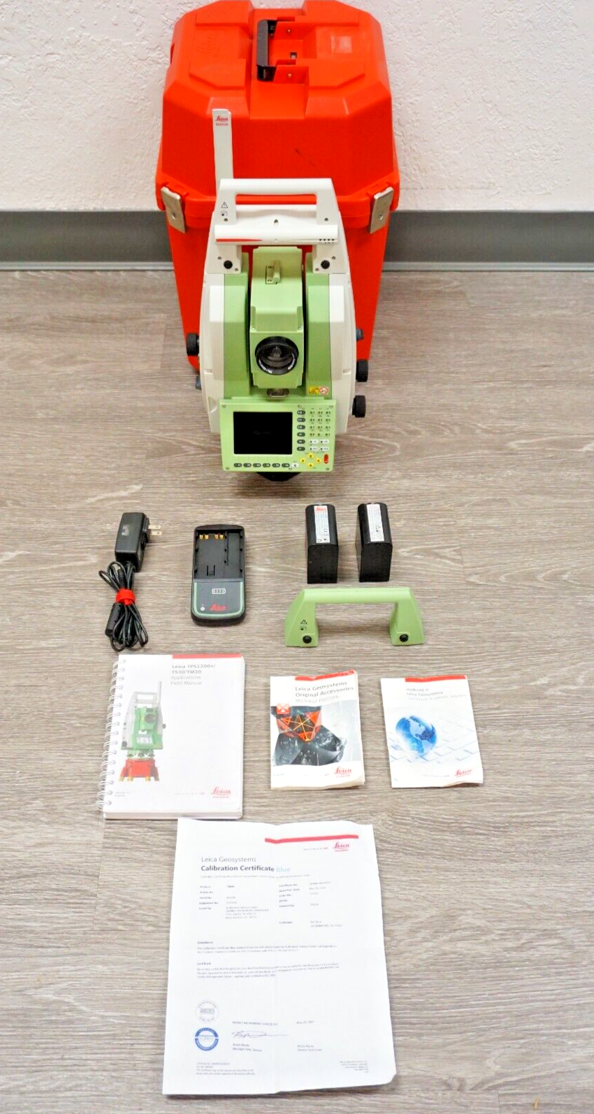 Leica TM30 1" sec R1000 Robotic Total Station GEOCOM enabled v 9.03 ...