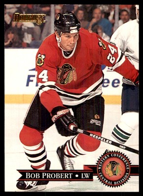 1995-96 Donruss Bob Probert Chicago Blackhawks #247 | eBay