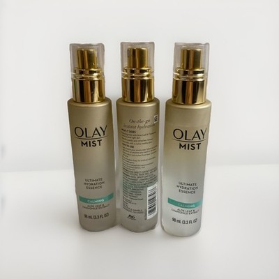 3x OLAY MIST Ultimate Hydration Essence Face Mist # CALMING 75609197468 ...