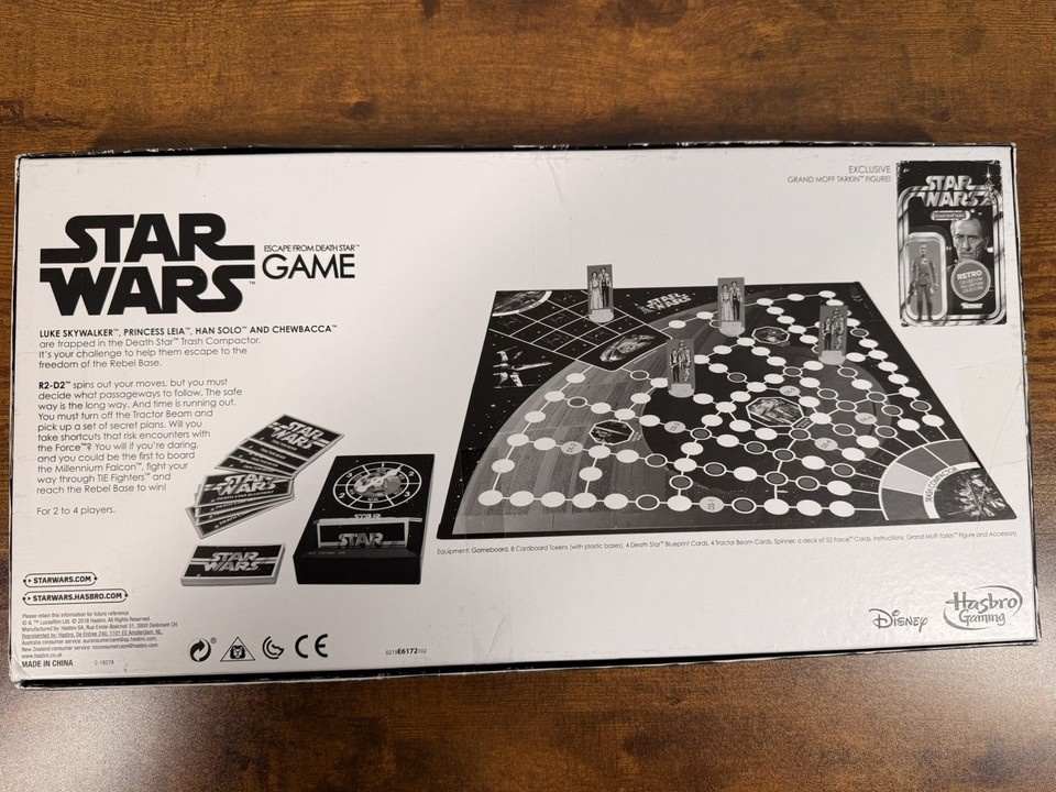 Star Wars Escape Death Star Board game. | eBay