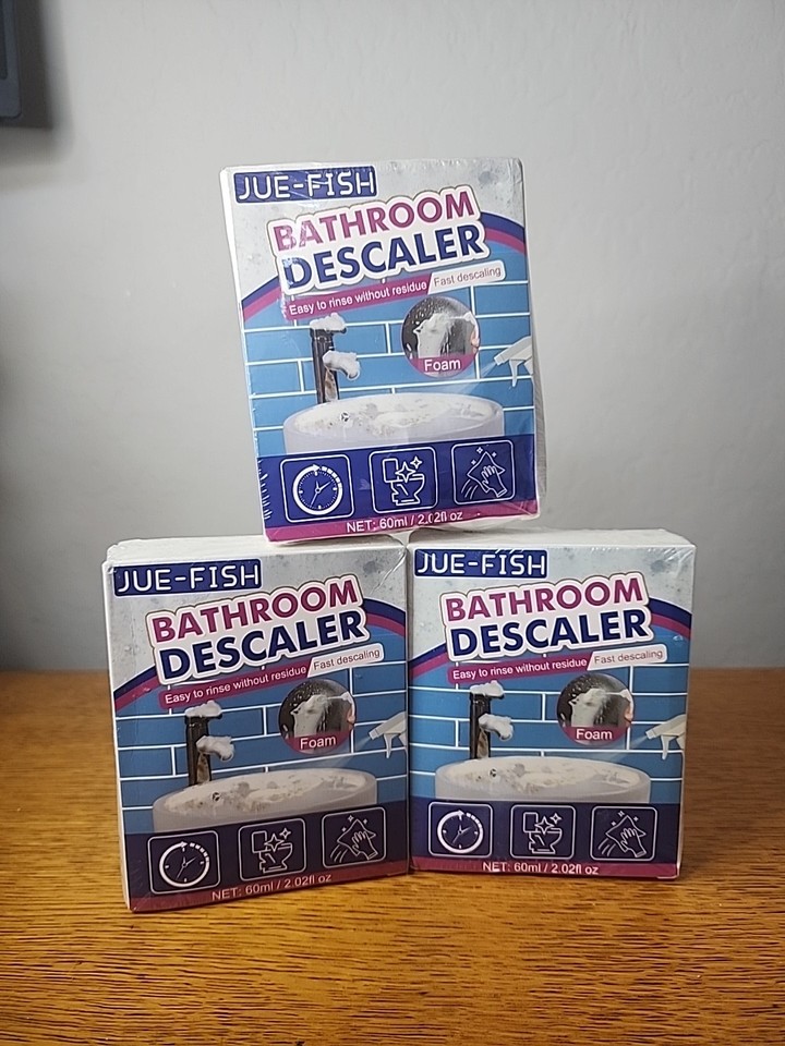 Jue Fish Bathroom Descaler Stubborn Stains Cleaner Spray NEW 2.02 OZ | eBay