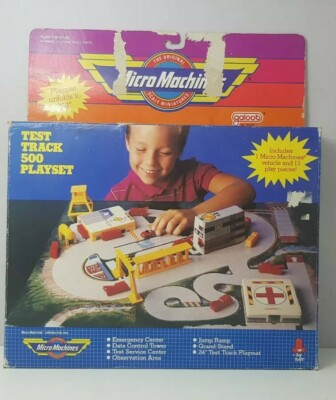 Micro Machines Test Track 500 Playset Micromachines 1989 RARE | eBay ...