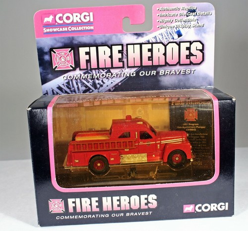 CORGI Fire Heroes 1951 SEAGRAVE 70TH ANNIVERSARY PUMPER FIRE TRUCK ...