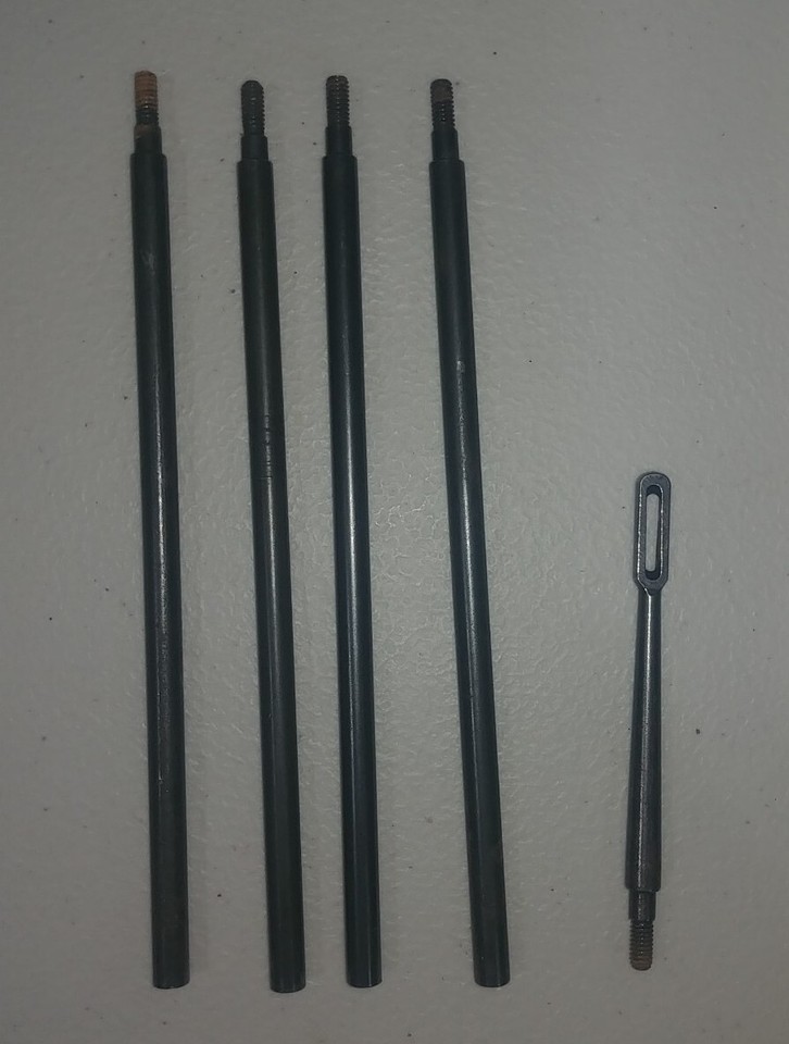 USGI 30 Cal. Cleaning Rod Kit - 4 Sections & 1 Patch Holder For M1 ...