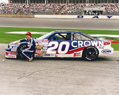 Rob Moroso NASCAR Car & Driver Pose 8"X10" Glossy Photo Print 43S | eBay