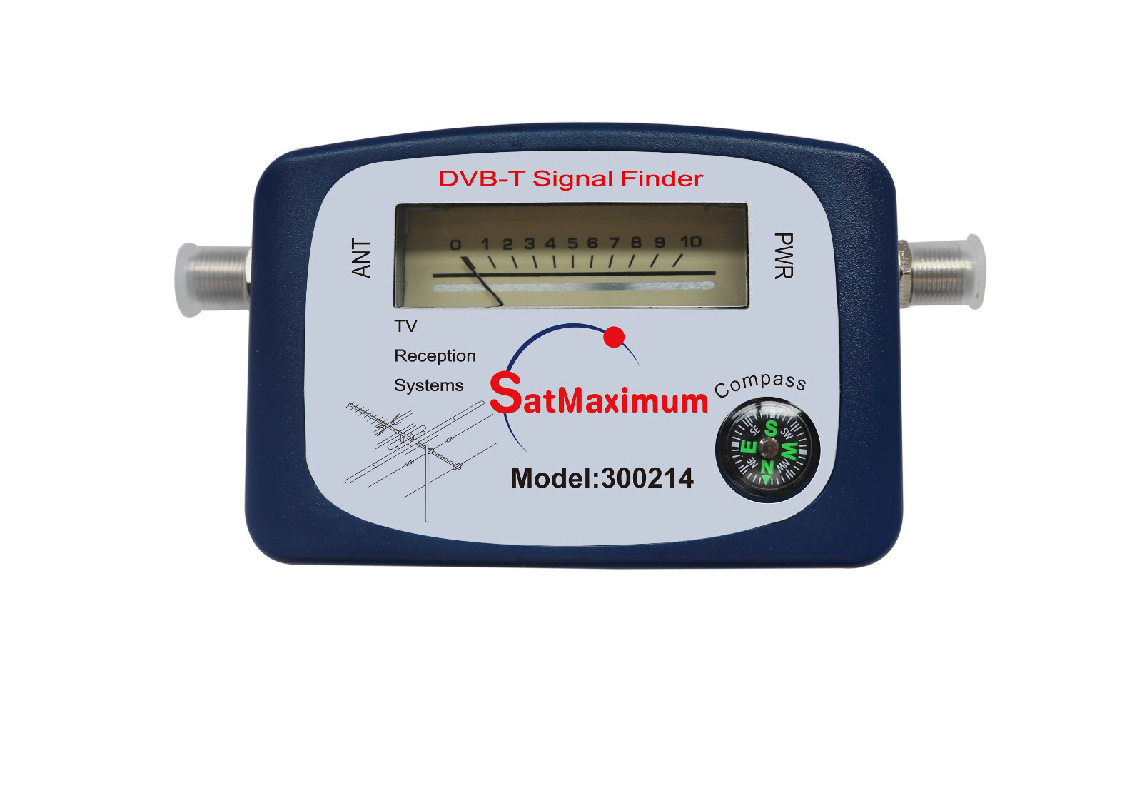 DVB-T Antenna Signal Finder Strength Meter HDTV Aerial Terrestrial with ...