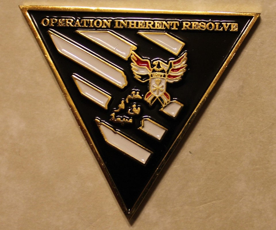Op INHERENT RESOLVE Special Operations SOTF-W Navy SEALS Challenge Coin ...