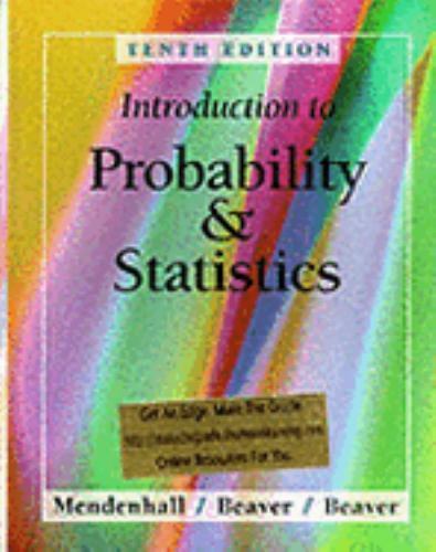 Introduction to Probability and Statistics [With CDROM] 9780534357788| eBay