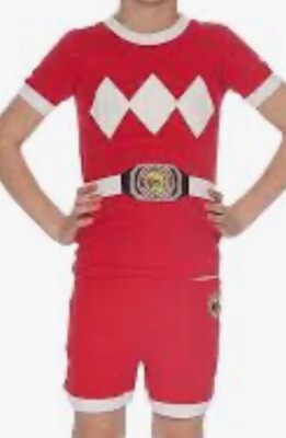 Intimo Power Rangers Red Ranger T And Short Sleep Set Size 2T | eBay