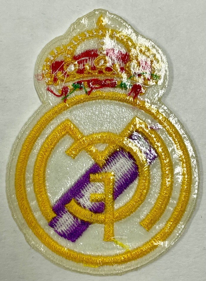 MCF Real Madrid Soccer Football Embroidered Logo Patch - New - 3" | eBay