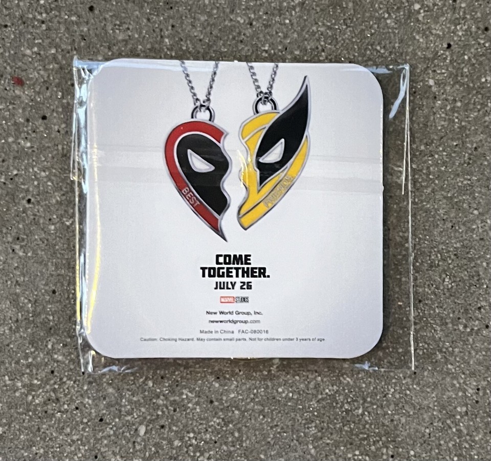 Deadpool & Wolverine Best Friends Claw Machine Token Coin OFFICIAL AMC ...