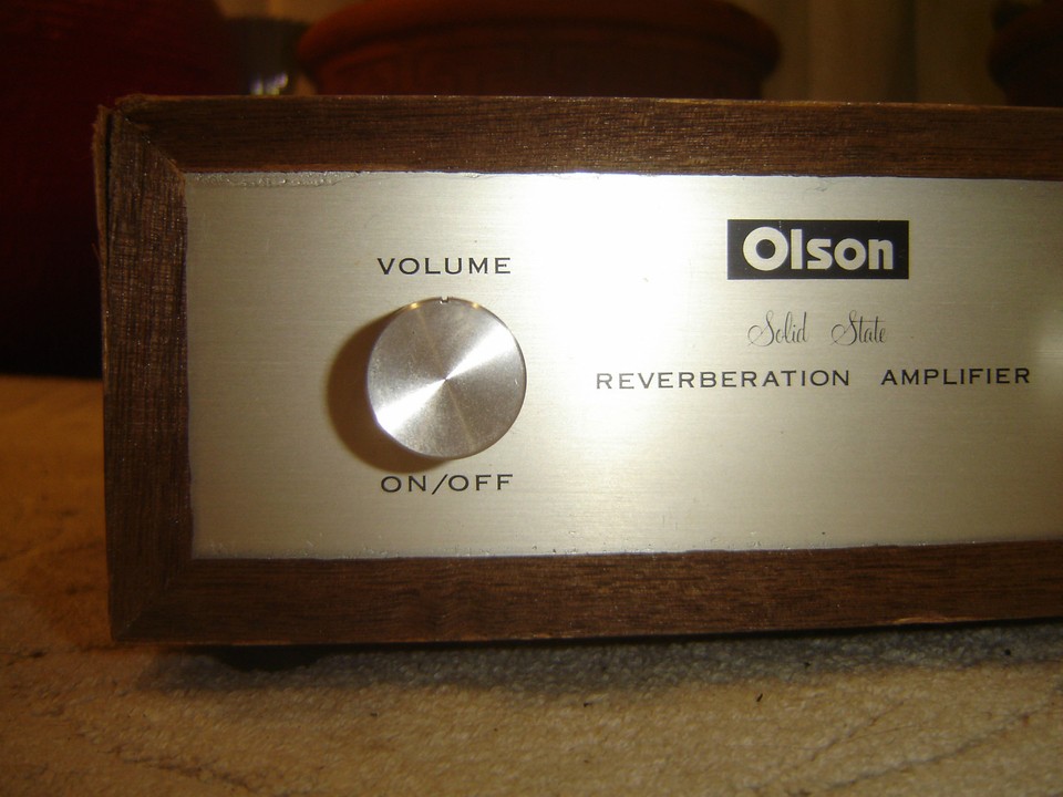 Olson RA-844, Solid State Reverberation Amplifier, Spring Reverb ...