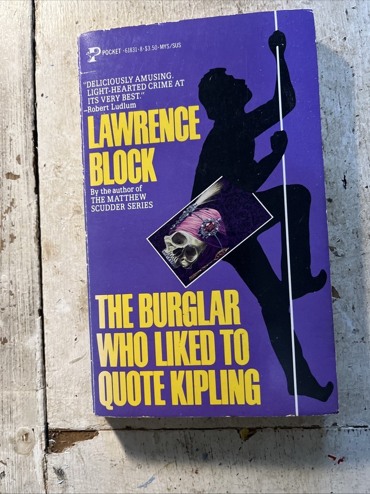 3 Lawrence Block Eccentric Burglar Crime/Mystery Novels | eBay
