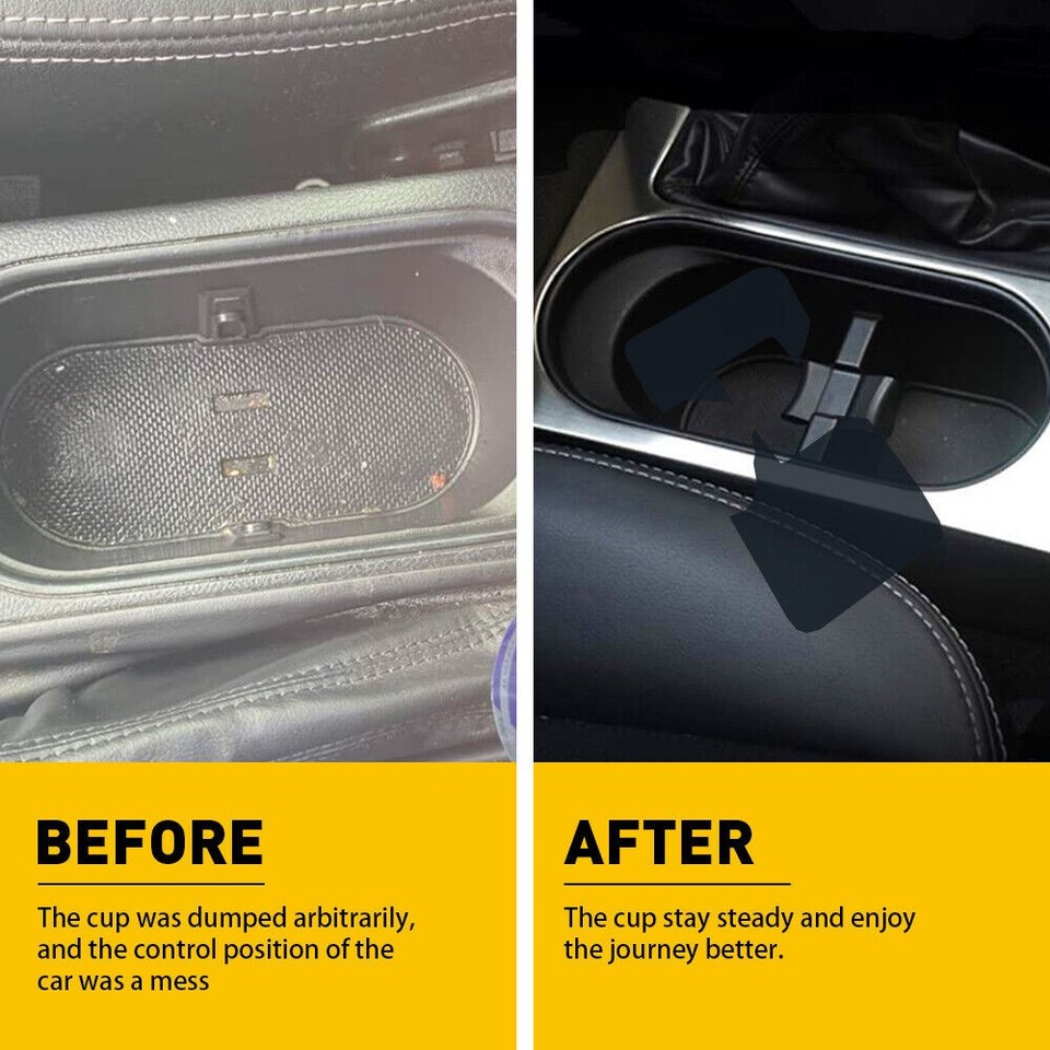 Car Center Console Cup Holder Insert Divider Replacement For Subaru ...