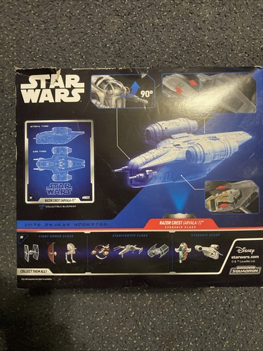Star Wars Micro Galaxy Squadron RAZOR CREST Launch Edition w/3 Mini ...