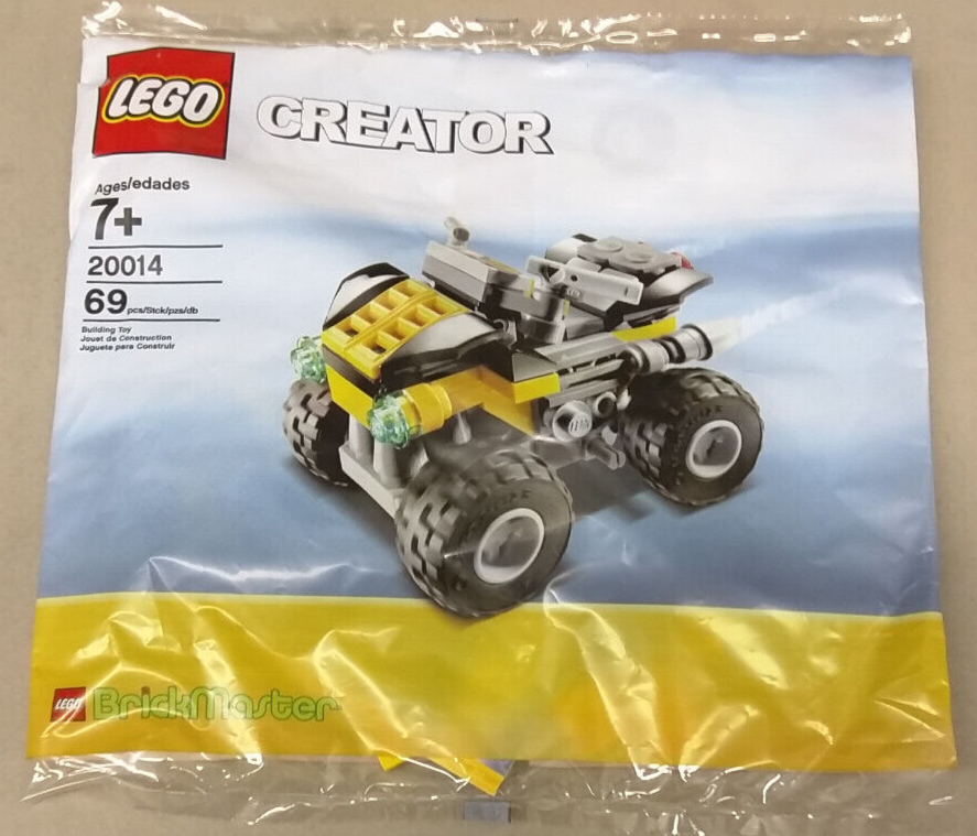 LEGO Creator 20014 Quad Bike NEW! ATV 4x4 Four-Wheeler BrickMaster | eBay