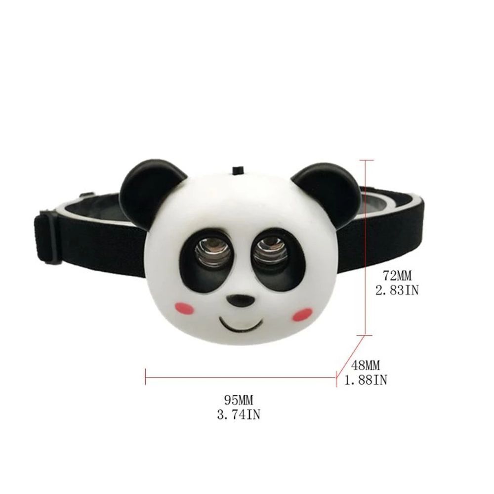 Head Torch SOS Flashlight Kids Gift Cartoon Animal Headlamp Child's ...