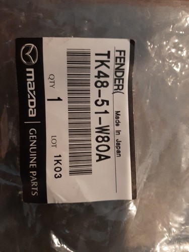 New OEM 2016-22 Mazda CX-9 Front Driver Side Fender Ledge Cover # ...